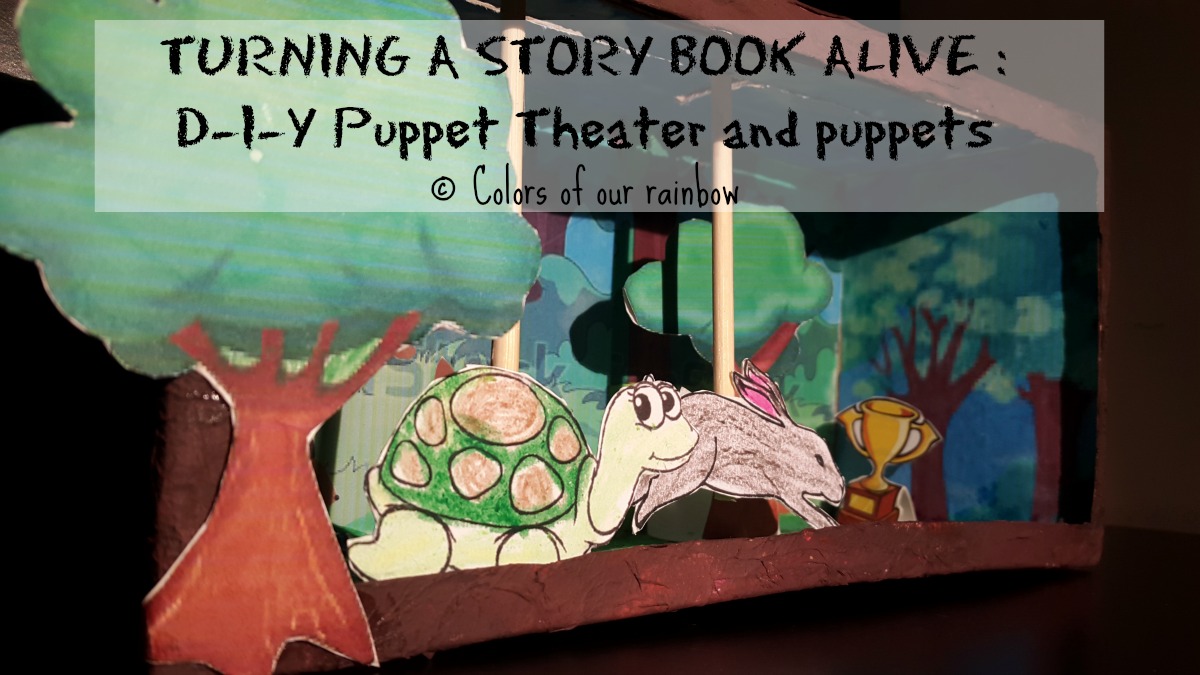 Colors of our Rainbow: Turning a Story Book alive : D-I-Y Puppet ...