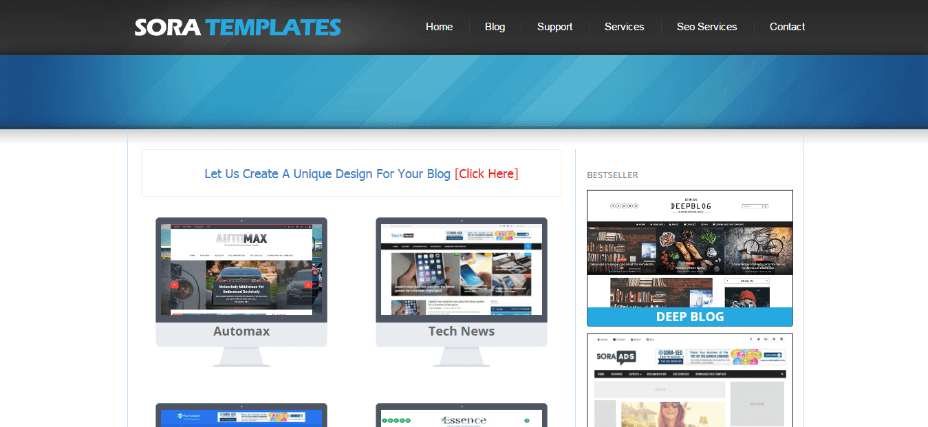 Top 10 Best Blogger Template Designer Sites in 2017 - Sora Blogging Tips