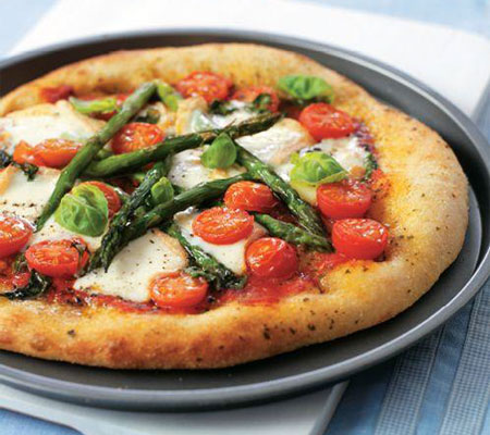 Asparagus and taleggio pizza recipe -Taste USA