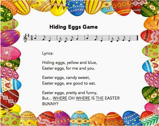 MLT, easy as Do Re Mi: A Music Learning Theory classroom: Hiding Eggs ...