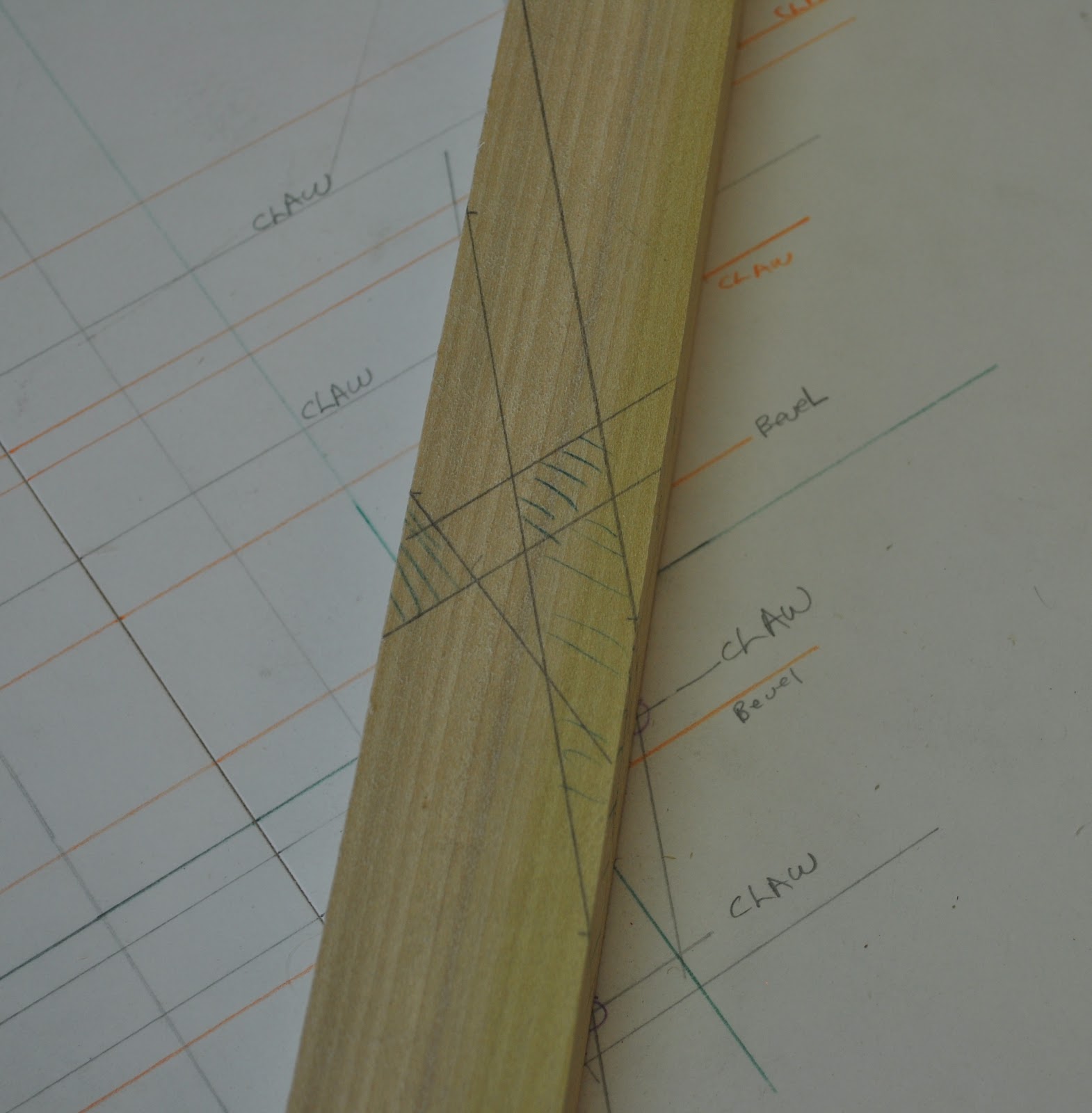 Roof Framing Geometry: Square Cut Tenon Jack Rafters