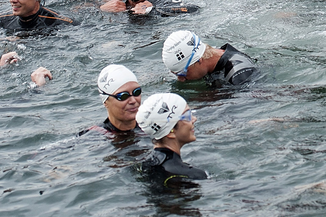 Princesses' lives: Mary swimming Christiansborg Round