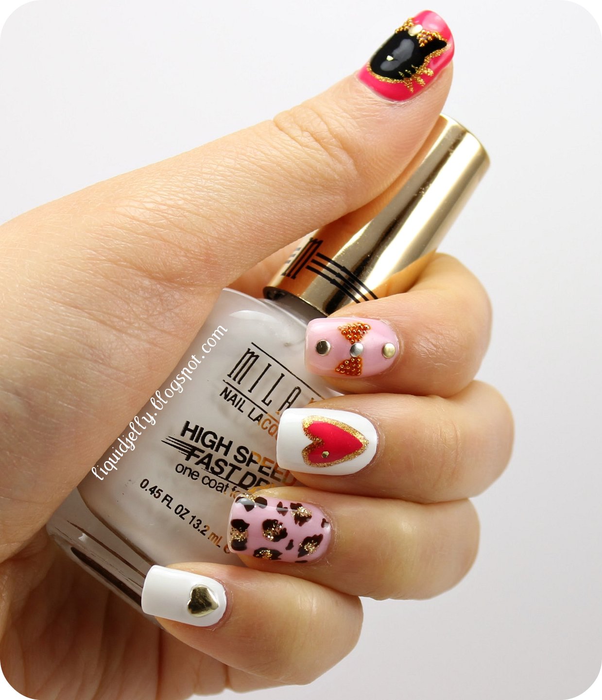 Liquid Jelly: Rogue Hello Kitty Nails