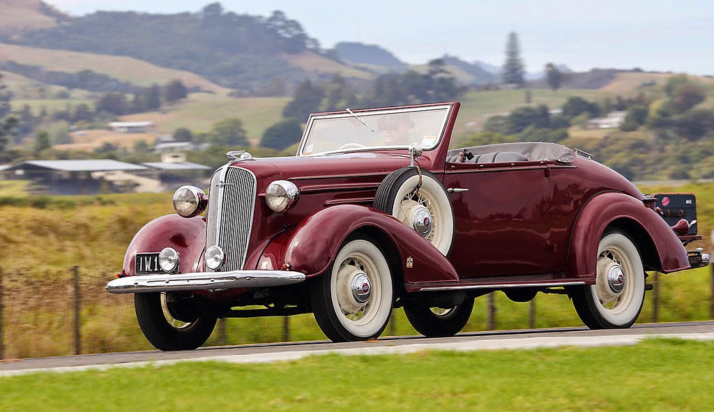 OLD INDONESIAN VEHICLES: 1936 Chevrolet Standard Convertible