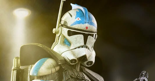 Acero y Magia: Figura Clone Trooper Fives Phase II Armor Star Wars