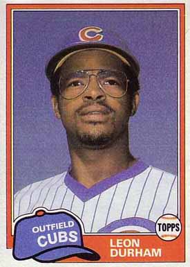 80's Cubs Cards: 1981 Topps Chicago Cubs Checklist