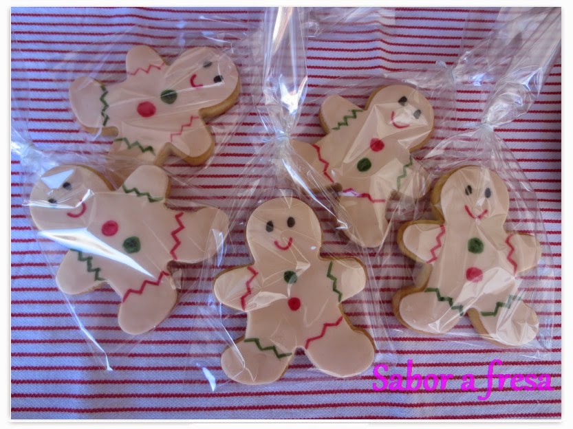 Sabor a fresa: Muñecos de jengibre