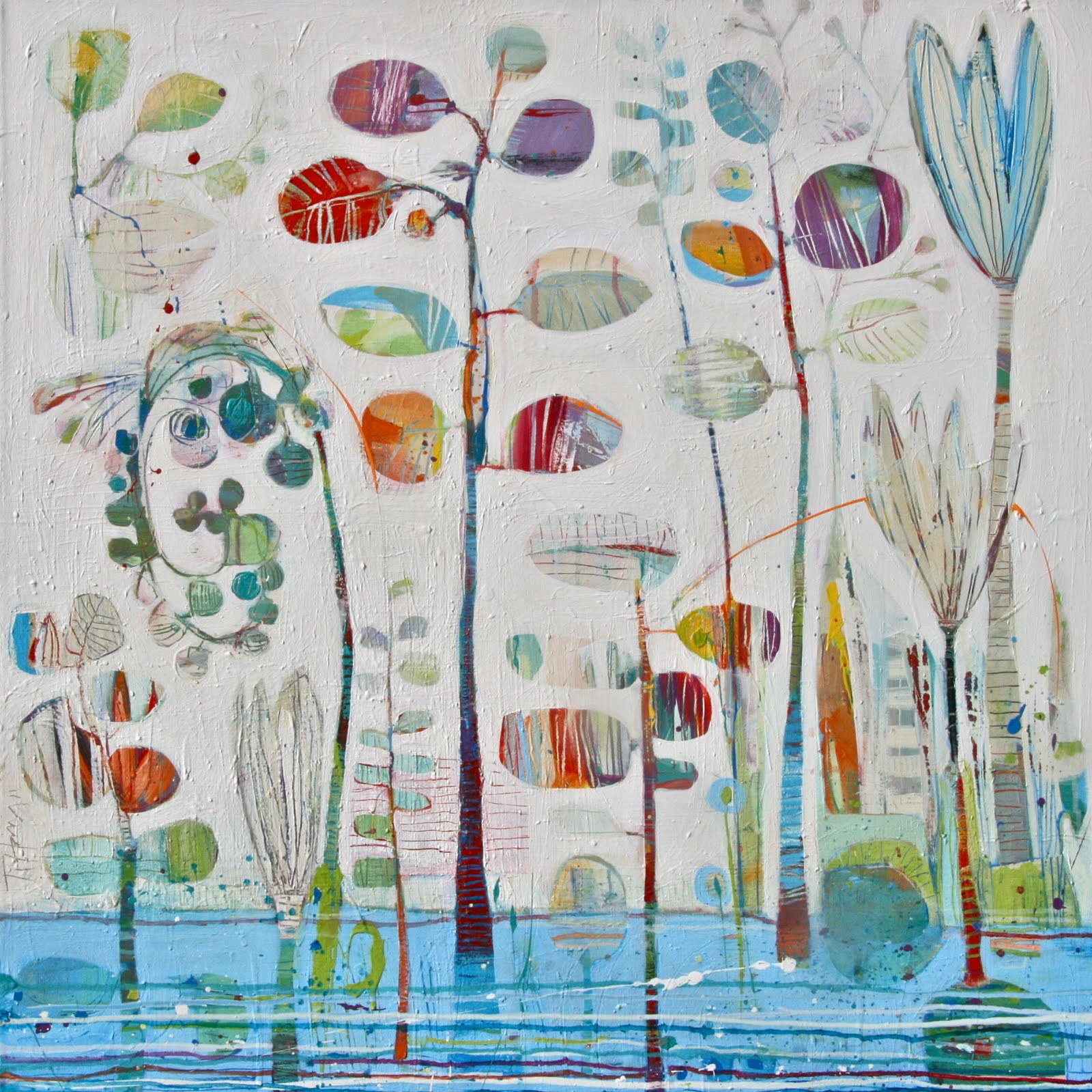 Tiffany Calder Kingston | Australian artists, Artist, Abstract art painting