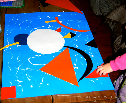 At home with Ali: Kandinsky collage