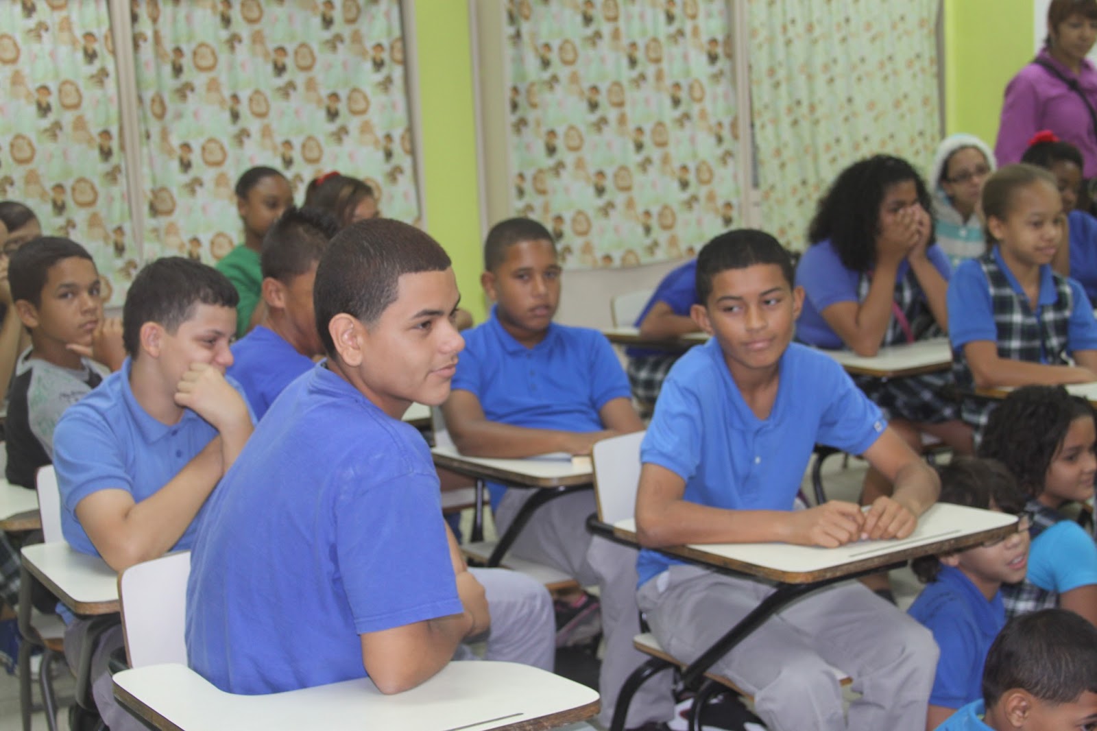 Visita a la Escuela Elemental Urbana Nueva de Ceiba, P.R.