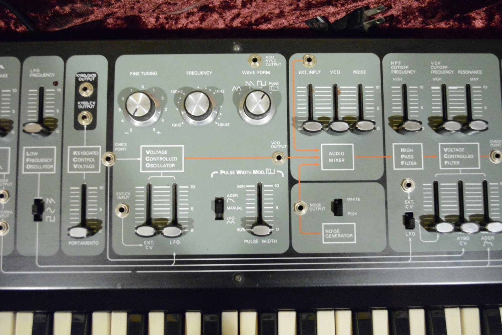 MATRIXSYNTH: Roland System 100 Model 101 SN 532492