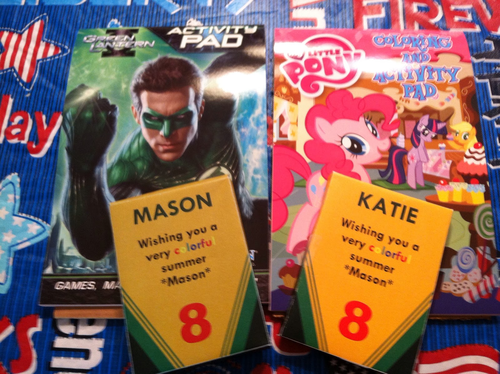 Dimpled Knuckles: "Colorful" Classmate Gifts for Pre-Schoolers