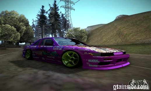 Nissan Silvia S13 Team Burst - Gta Sa Mods Collection