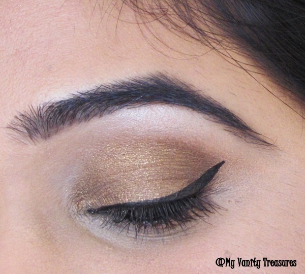 Look Of The Day: Day Time Bronze Eyes Look | My Vanity Treasures