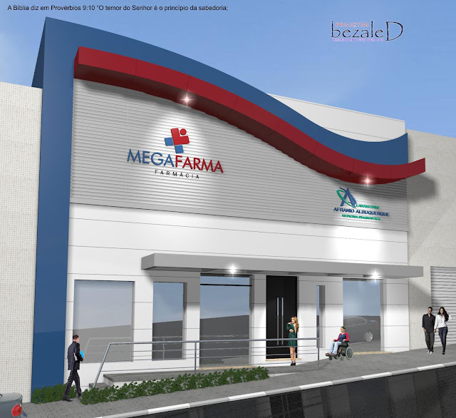 bezaleD; Melhor em Tudo que faz.: Fachada de Farmácia / Laboratório