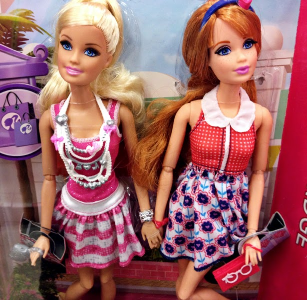 Hey, It's Muff: AA Holiday Barbie & DH Girls at Target
