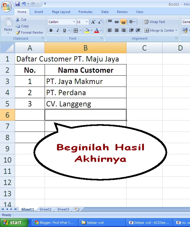 Cara Mudah Membuat Urutan Angka di Excel ~ Find What You Need