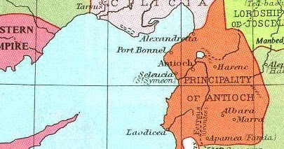Bisanzio: Principato di Antiochia