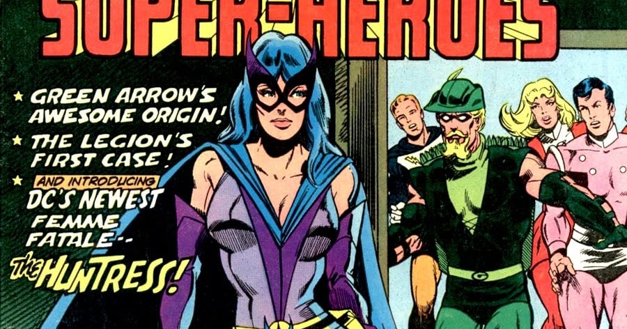 DC Super-Stars #17 - 1st Huntress - Pencil Ink