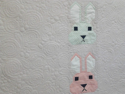 stitch quilt knit: Bunny Baby Quilt