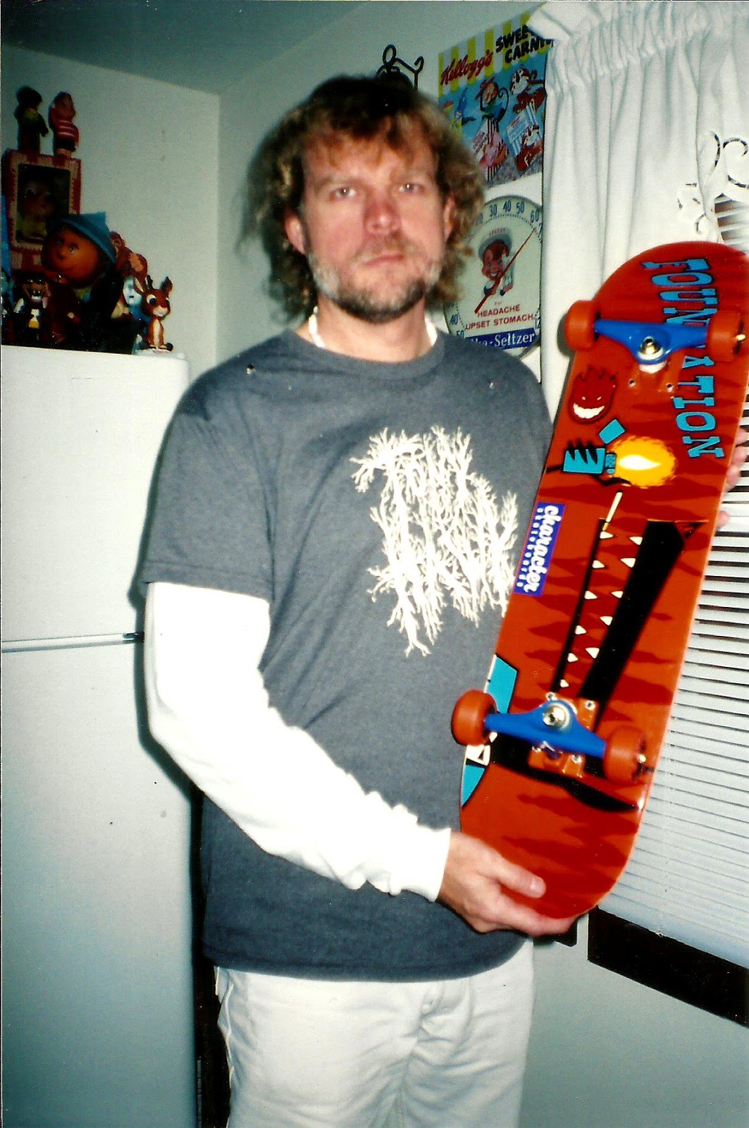 Rankin/Bass-historian: Josh's Shag skateboard before lots of use! Shag ...