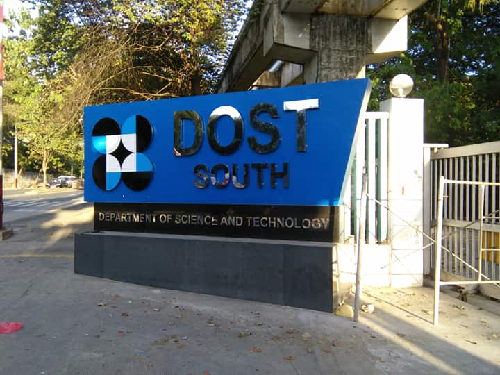 Yipee Enterprises: DOST South Taguig Stainless Cladding Sign