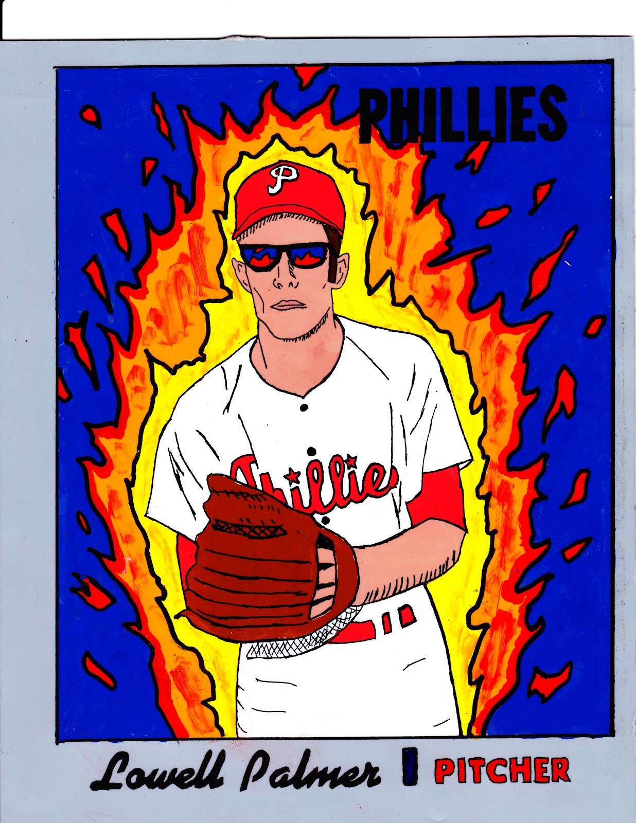 T. Sean Purpose Pitch: Baseball Card Friday: Lowell Palmer, Phillies 1970