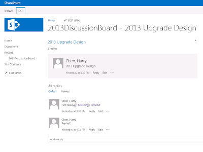 SharePoint Connoisseur: Tips to use SharePoint 2013 discussion board ...