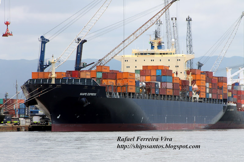 Navios em Santos: Suape Express