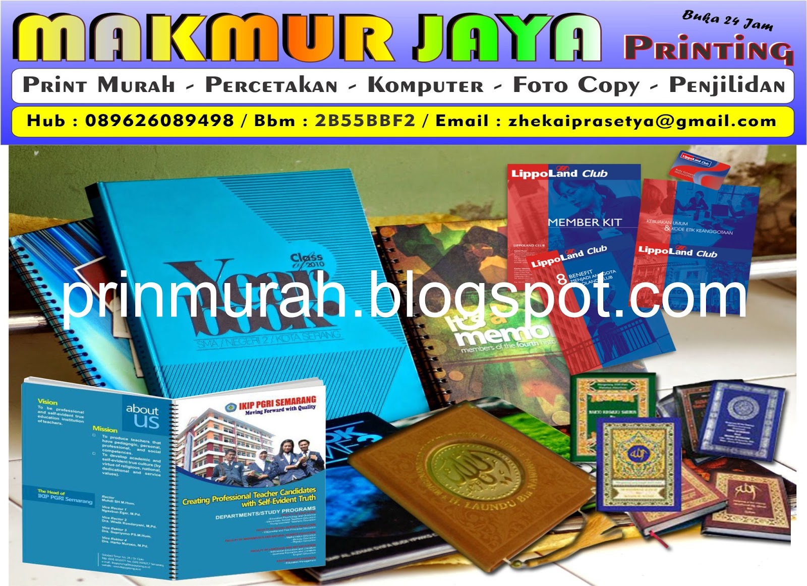 TEMPAT CETAK BUKU MURAH DI JAKARTA BUKA 24 JAM - RAWAMANGUN JAKARTA ...