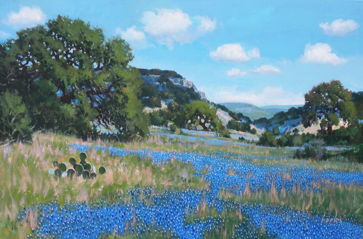 David Forks - Texas Landscape Painter: April 2012