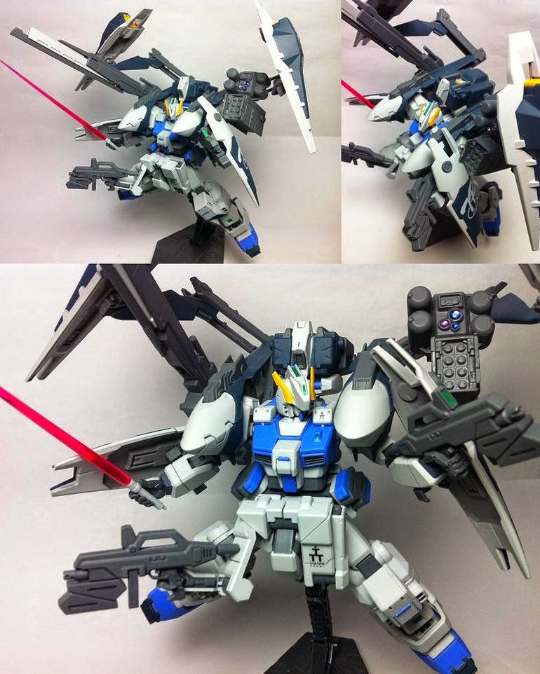 HGUC 1/144 RX-121 Gundam TR-1 (Hazel RAH II +) Custom Build