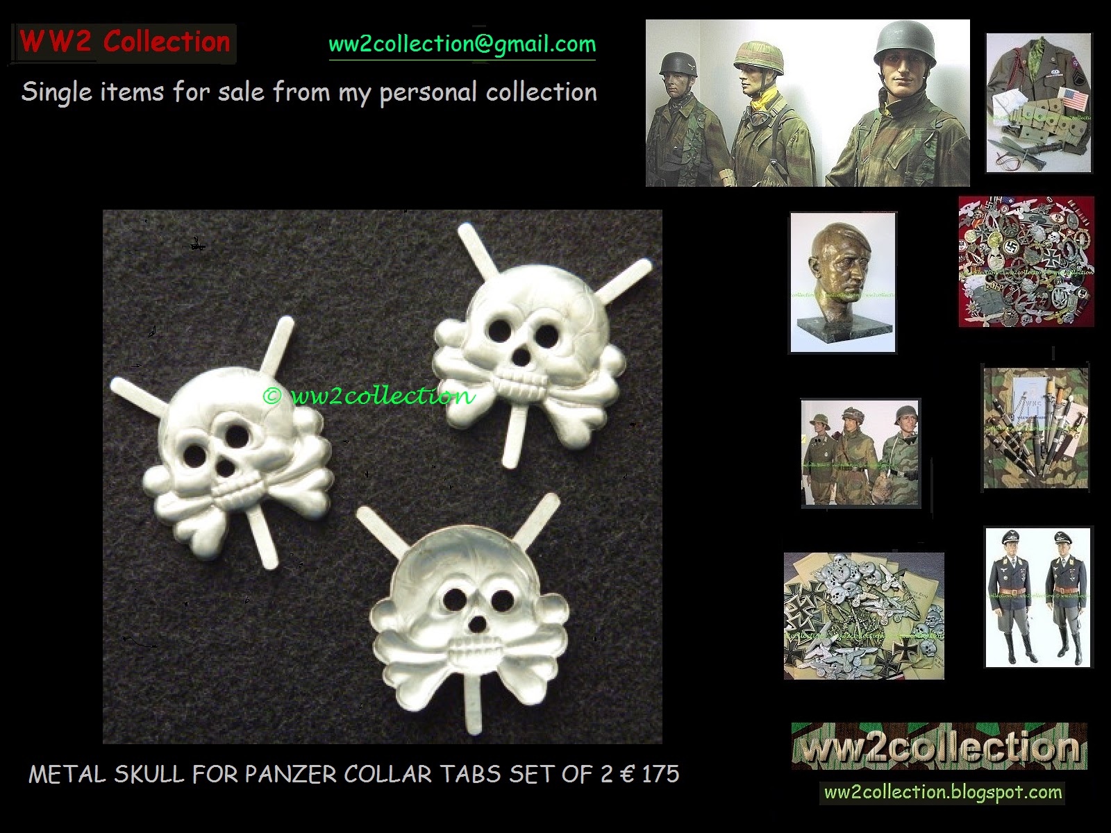 WW2 Collection Price List of my Private Collection Liquidation: WW2 ...