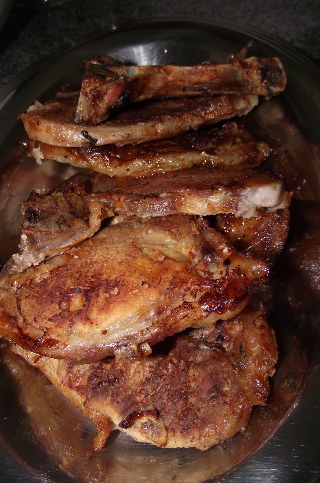 Casa de Casado: Bisteca assada com limão