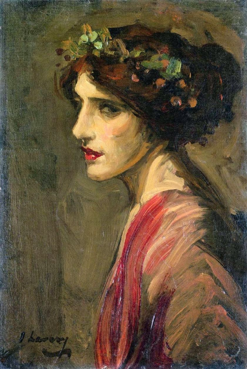 ART BLOG: John Lavery - Portrait of a Lady 1914