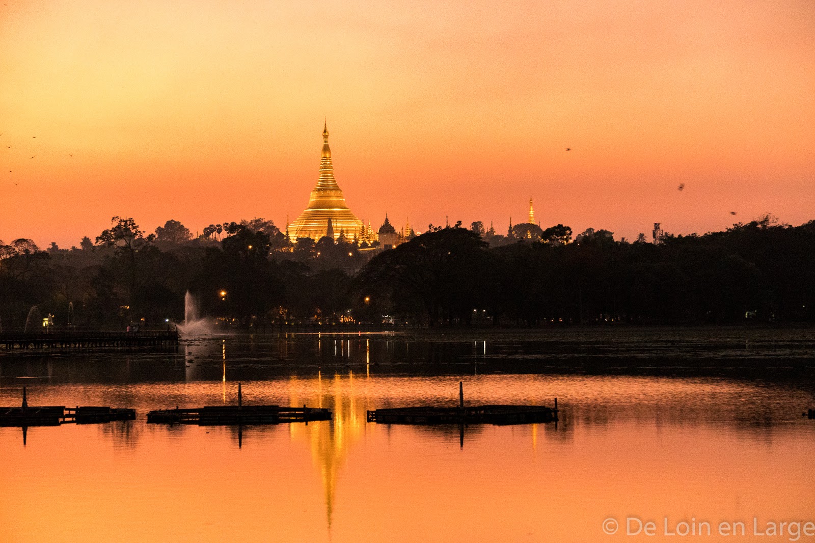 Birmanie - jour 23 : Yangon - Circular train et derniers reflets