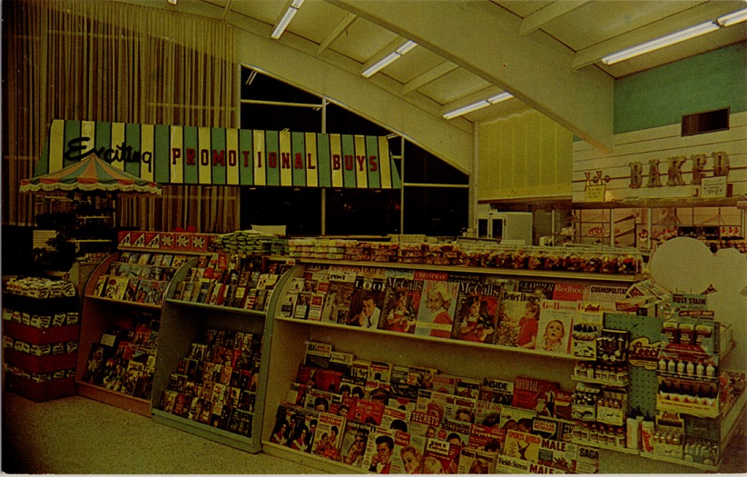 The Blog About the Postcards: Shopping in the 60's