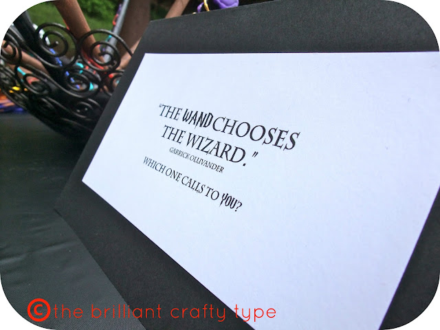 The Brilliant Crafty Type: A Harry Potter Birthday Reveal