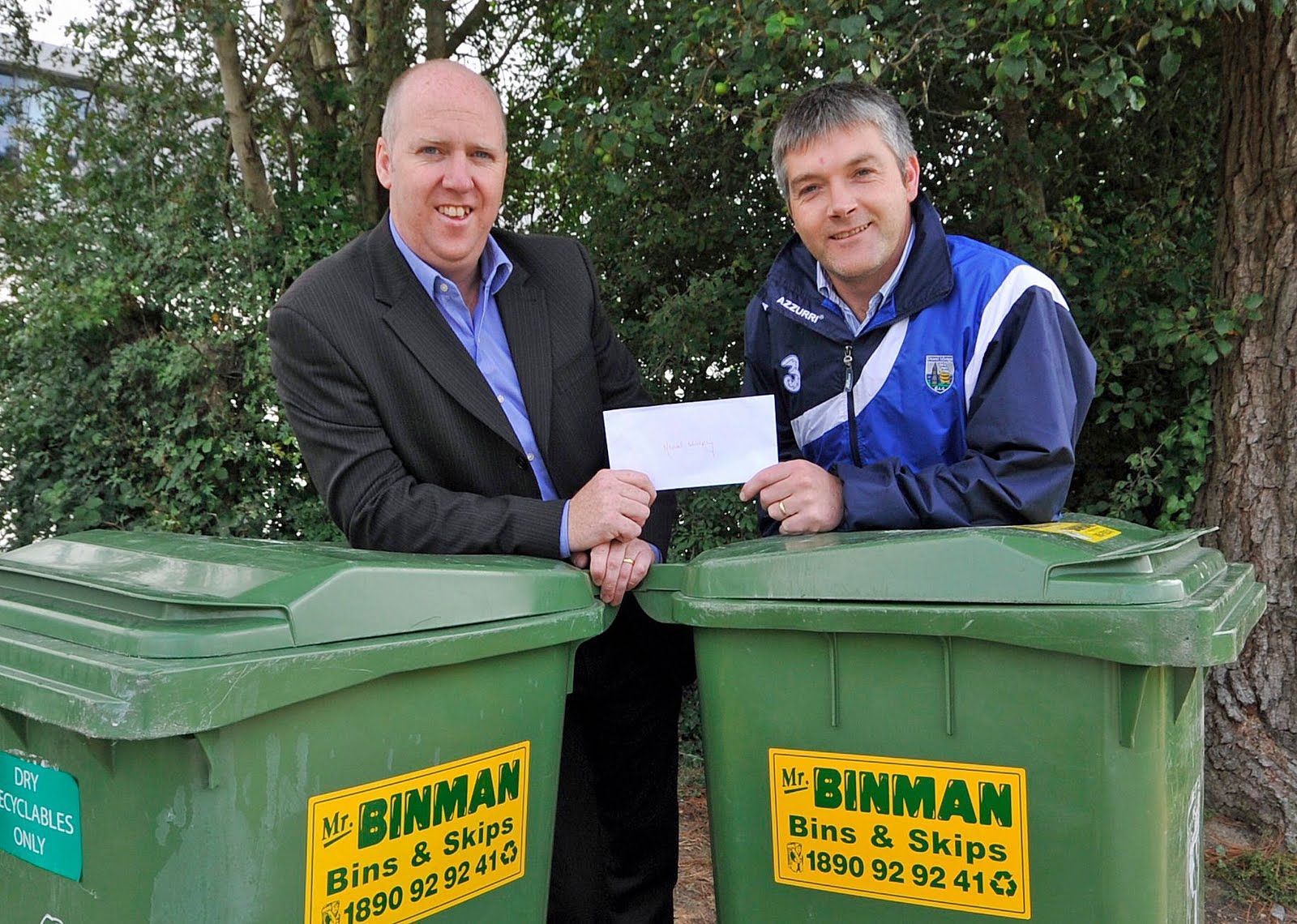 B2Blog: Mr. Binman supports Waterford's GAA