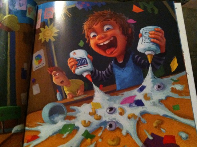 Sweet Kindergarten: Too Much Glue!