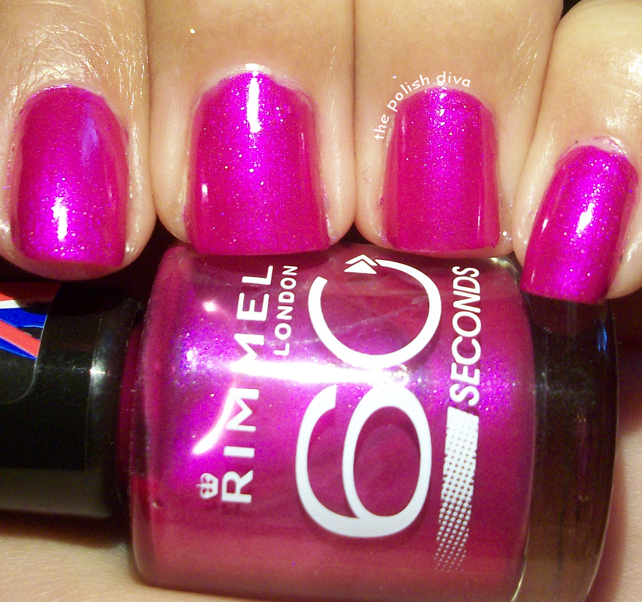 The Polish Diva: Rimmel 60 Seconds Swatches and Review