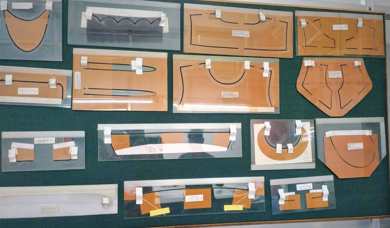 Process of Making Profile and Template for Sewing Operations