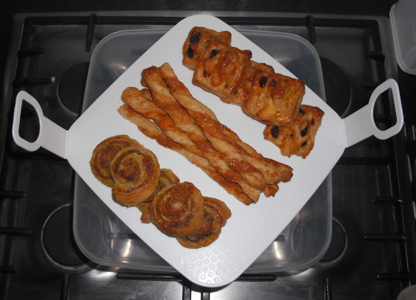 Cheese Puff Pastry Canapes