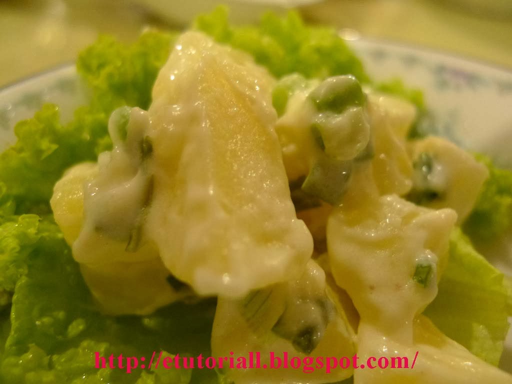 E-Tutorial: Resep Salad Kentang Saus Mayones