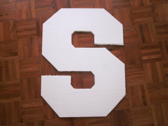 MrsMommyHolic: DIY Styrofoam Letters (how to cut & paint styrofoam)