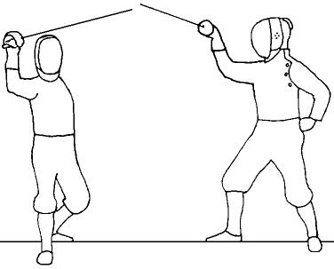 dare to dream, fence extreme: MORE SABRE PARRIES