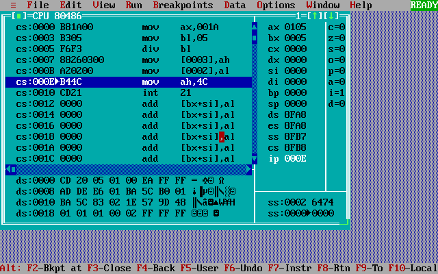 26 Program To Divide Two 8 Bit Numbers In 8086 Microprocessor ~ Coding Atharva