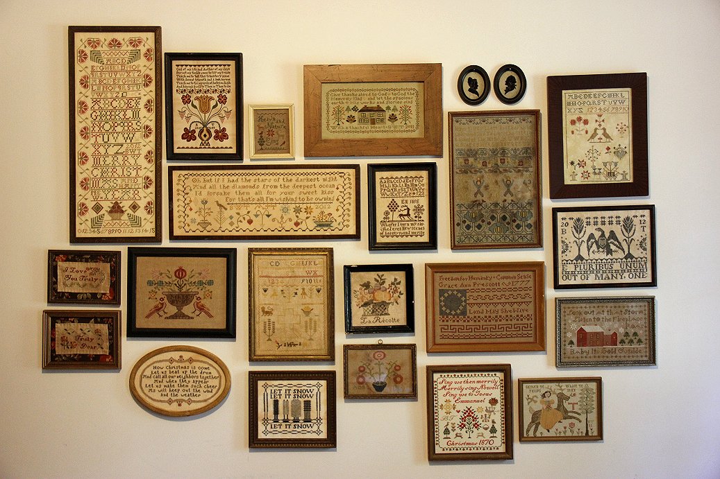 My Heartstring: Do You Have a Sampler Wall?
