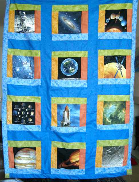 LillyBo Quilts: Quilt from Outer Space