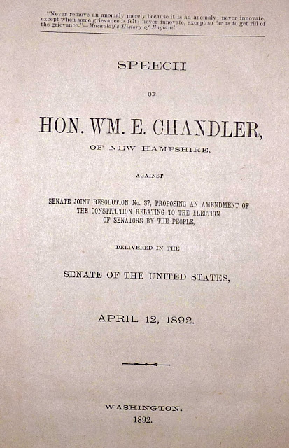 United States Constitution and Citizenship Day: 17th Amendment